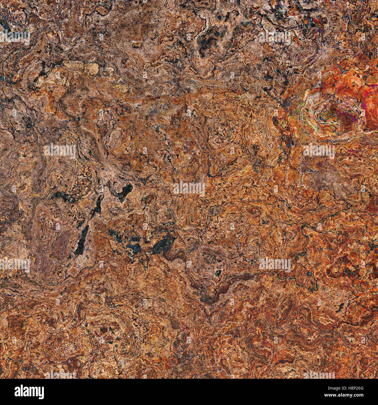 Stained texture of brown and red splashes on the surface Stock Photo ...