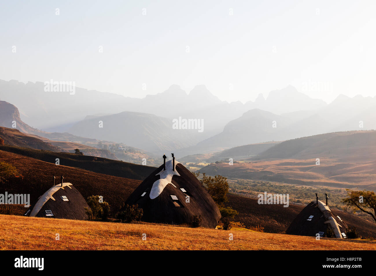 South Africa, Kwazulu-Natal, Drakensburg, Cathedral Peak Nature Reserve ...
