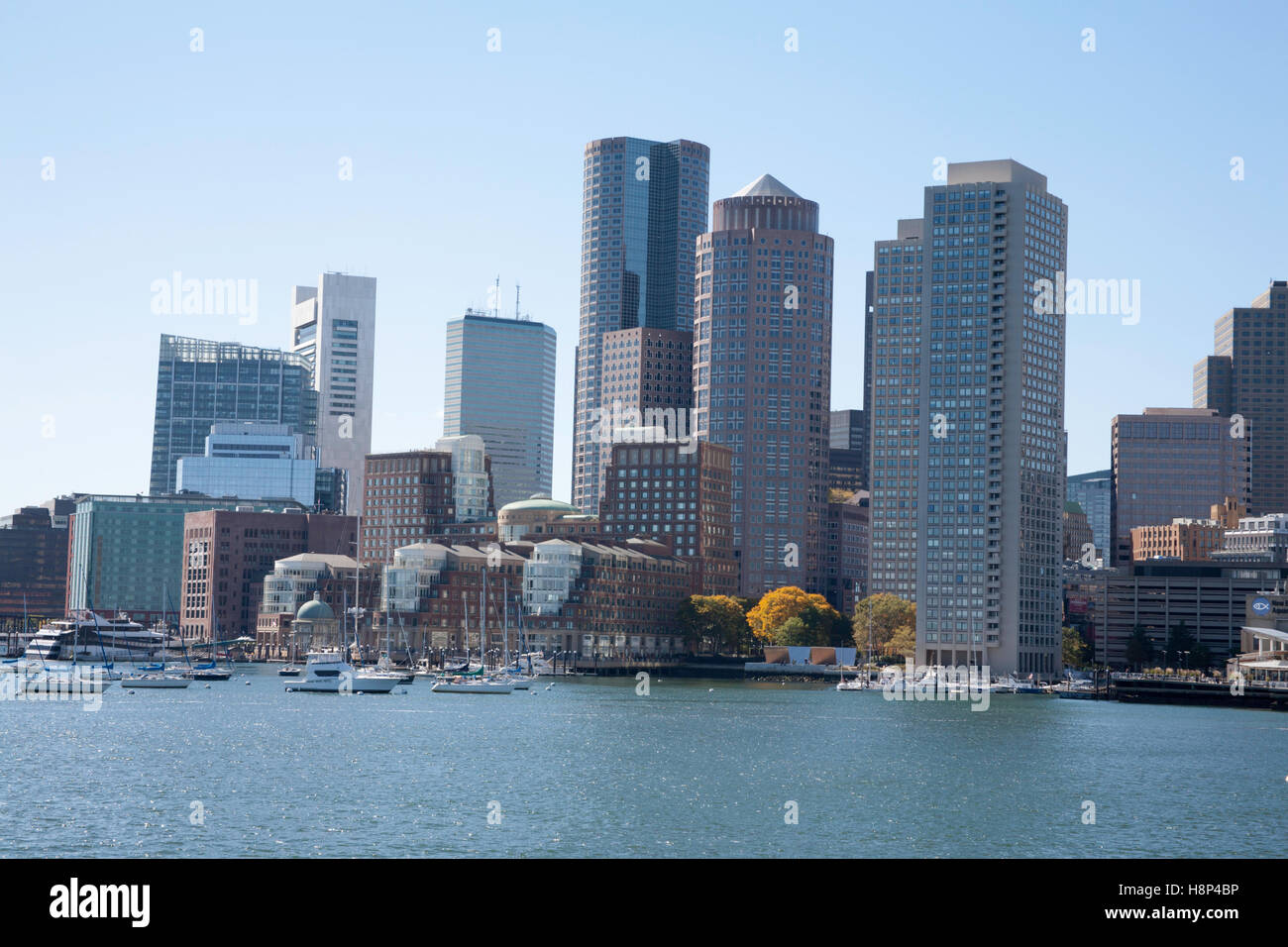 High Rise office buildings The Waterfront Boston Massachusetts USA ...