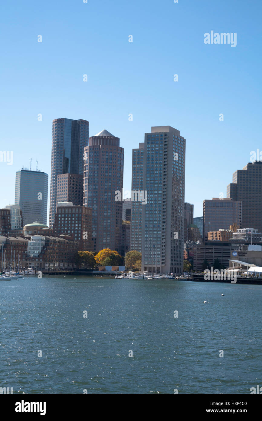 High Rise office buildings The Waterfront Boston Massachusetts USA ...