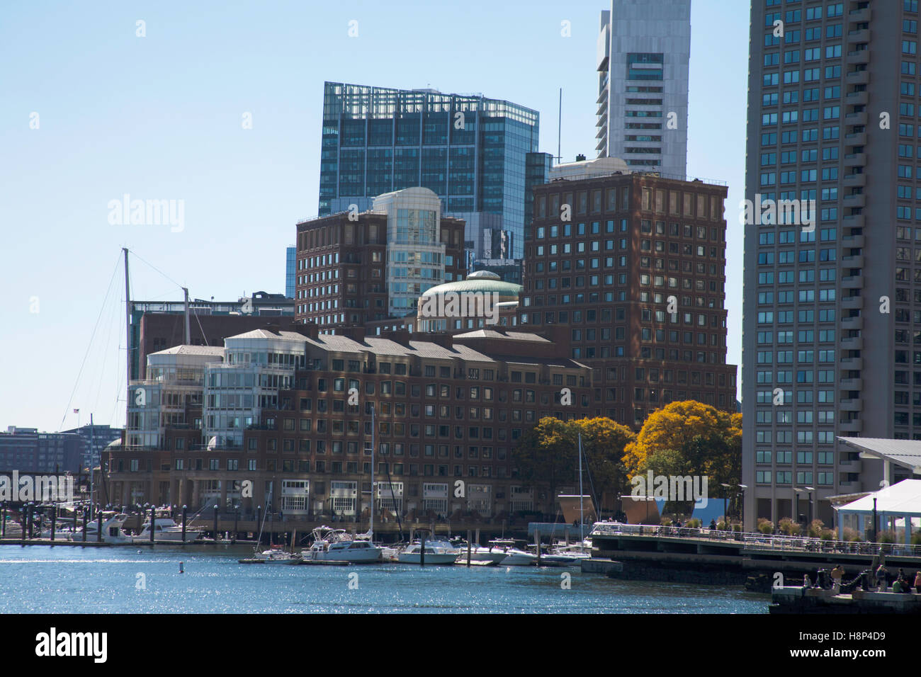 High Rise office buildings The Waterfront Boston Massachusetts USA ...