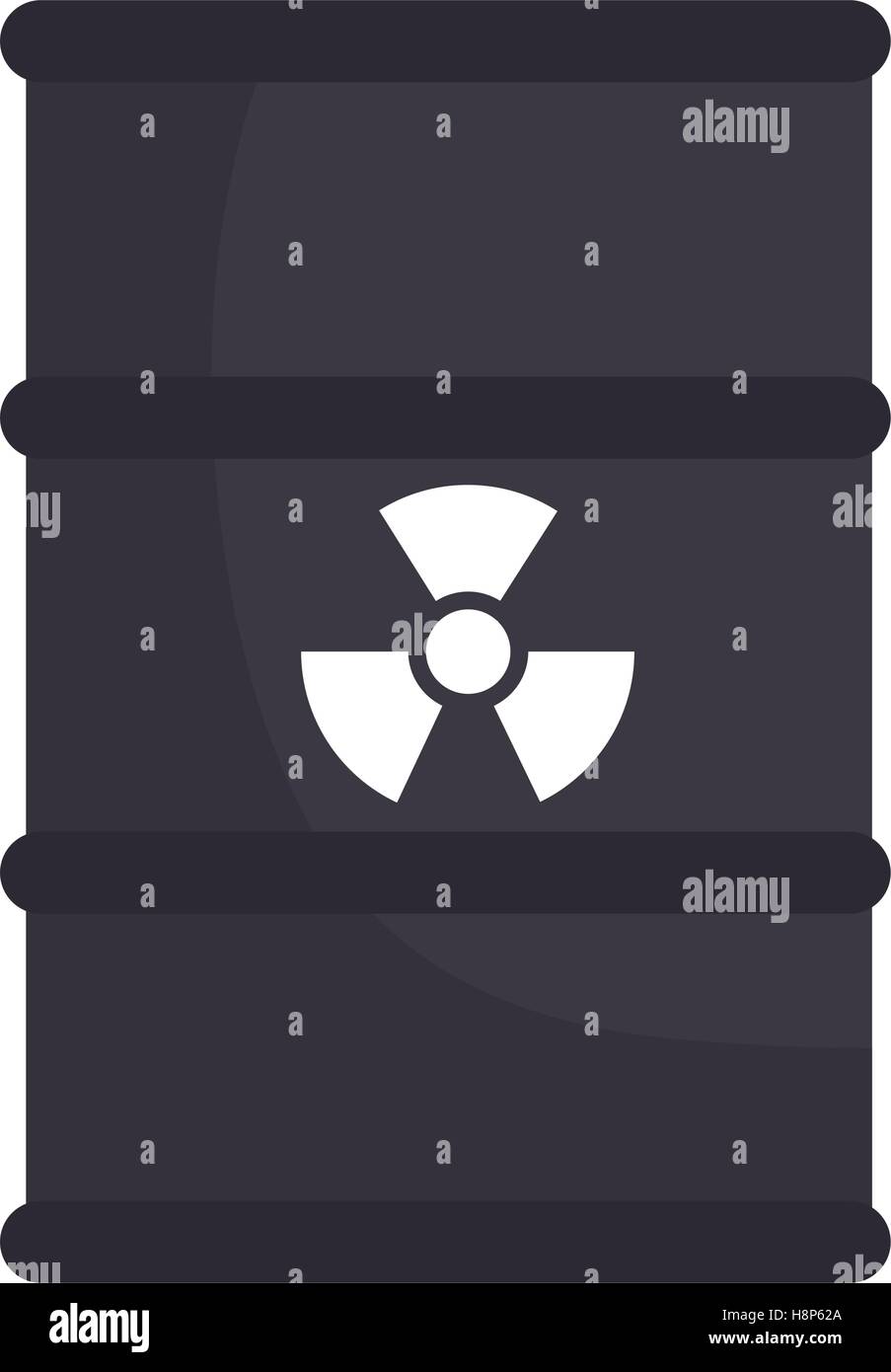 tank nuclear container isolated icon vector illustration design Stock ...