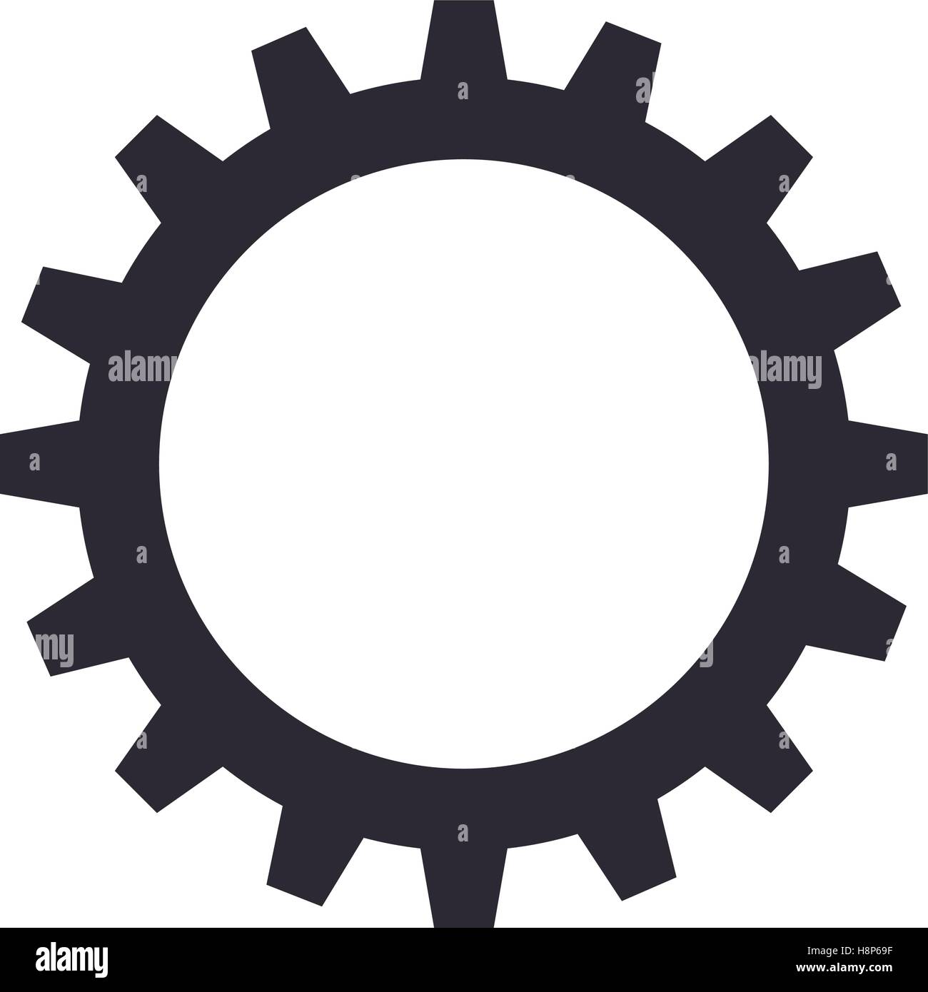 gear setting isolated icon vector illustration design Stock Vector ...