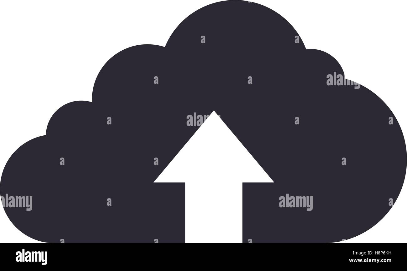 cloud computing isolated icon vector illustration design Stock Vector ...