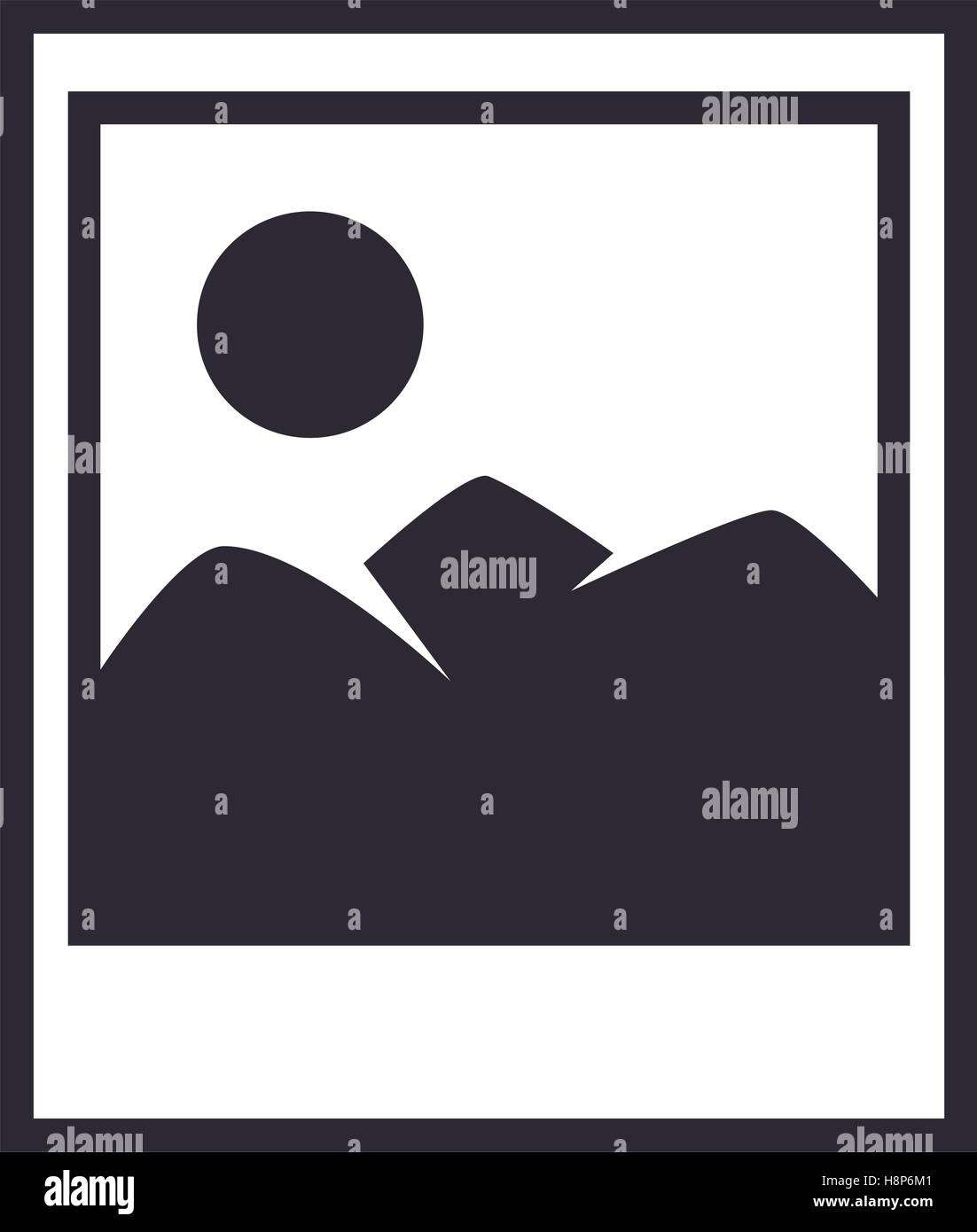 picture file isolated icon vector illustration design Stock Vector ...