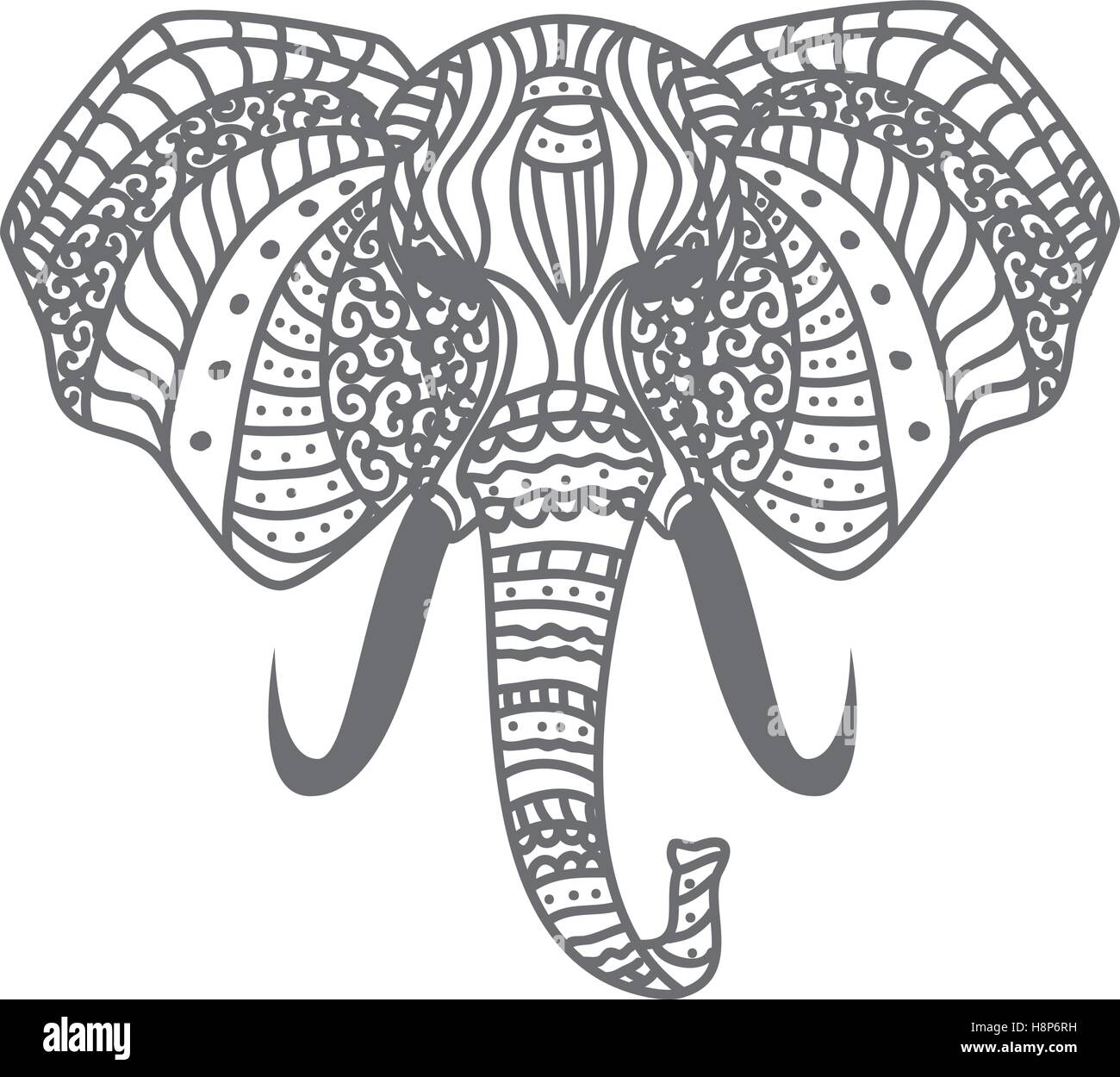 Thailand Elephant Stock Vector Images - Alamy