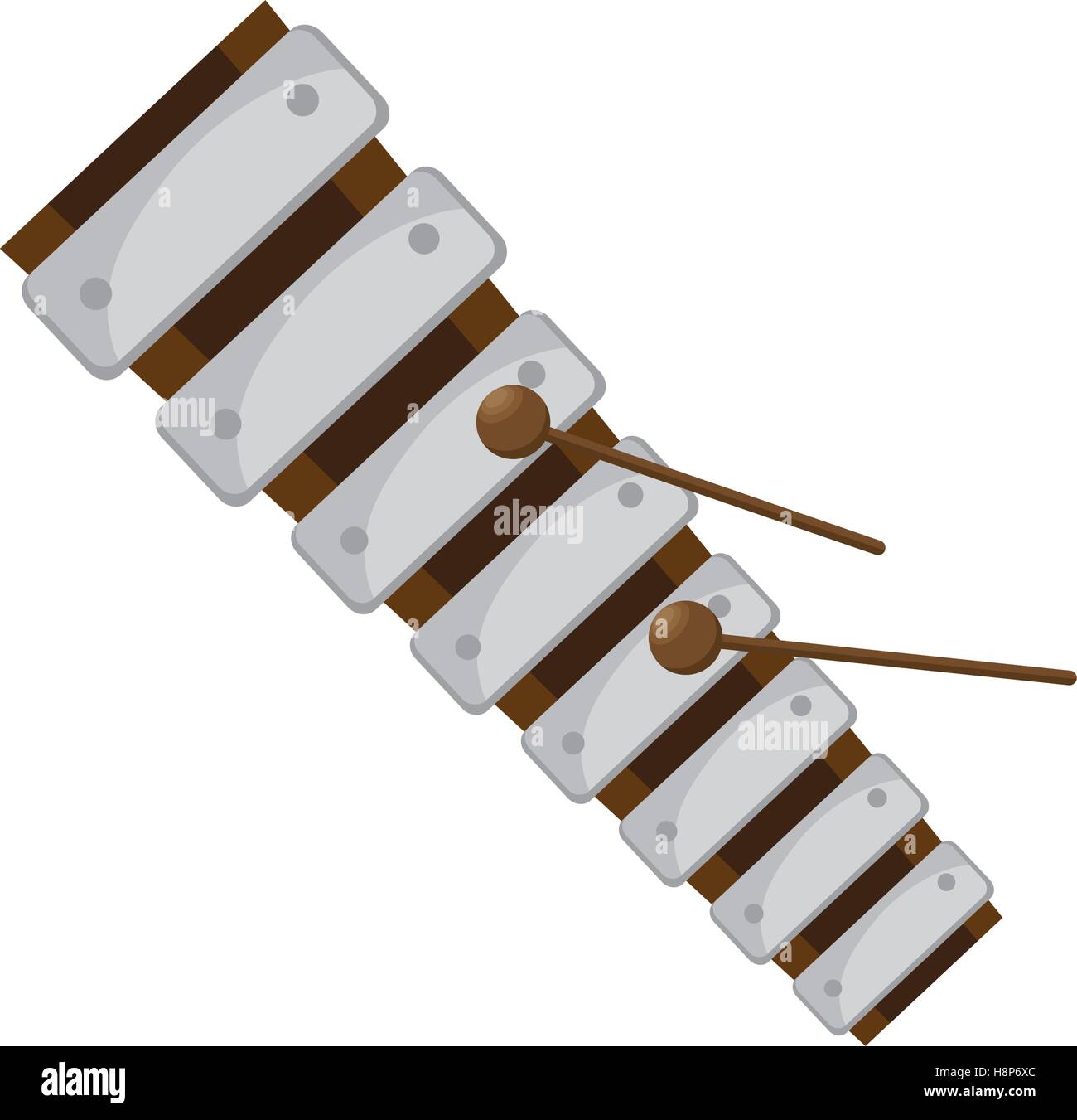 Timbal instrument musical icon vector Cut Out Stock Images & Pictures ...