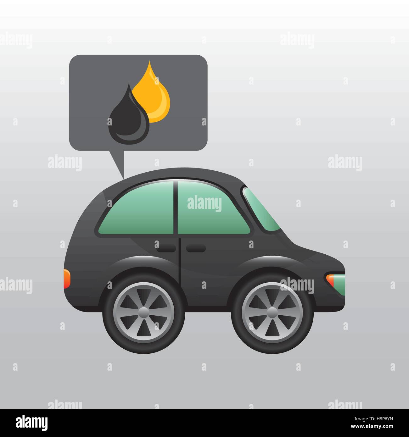 Coupe petrol Stock Vector Images - Alamy