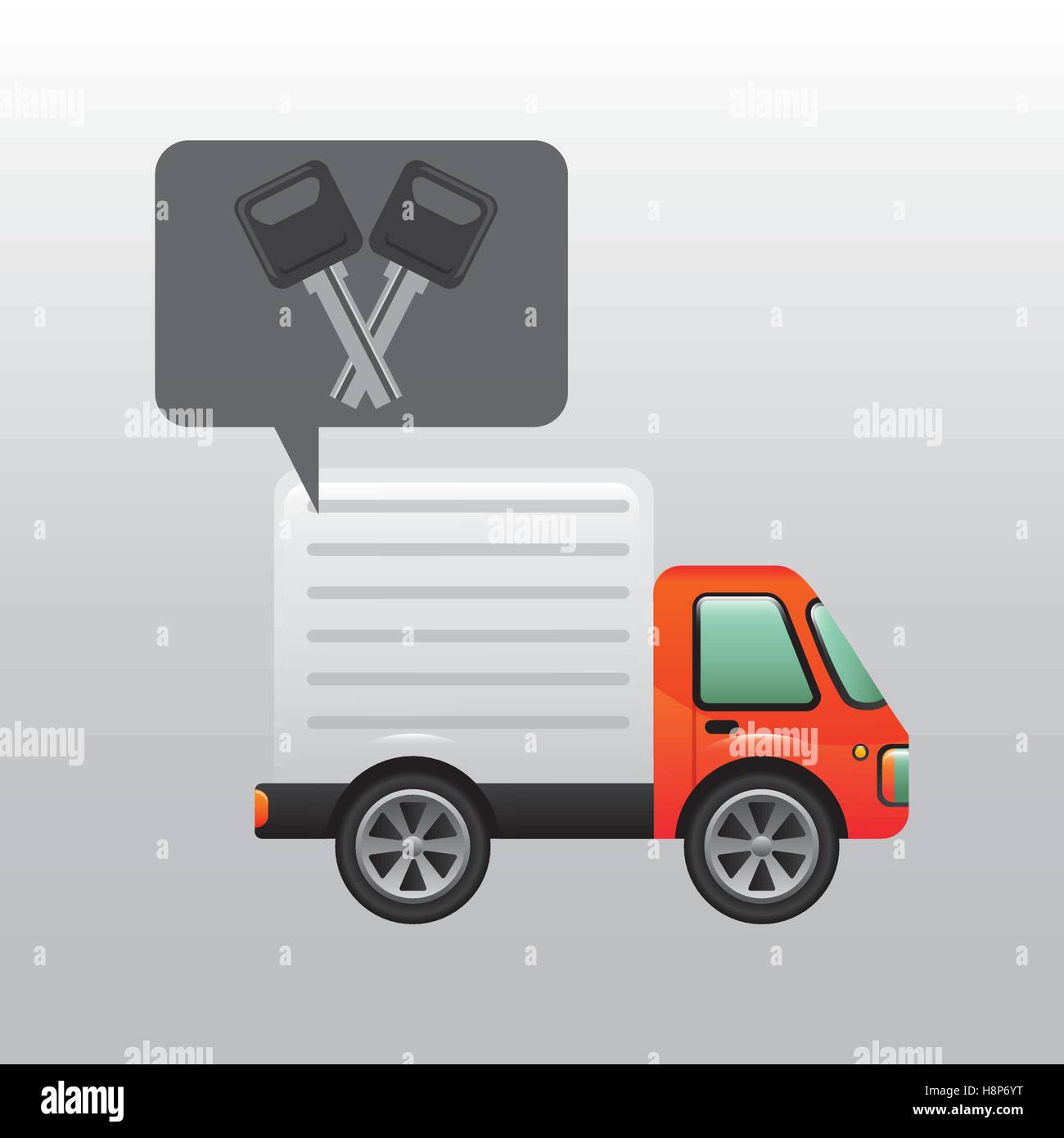 Van keys Stock Vector Images - Alamy