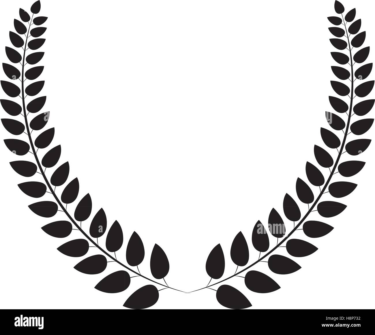 Wheat ear icon. Food grain agriculture and natural theme. Isolated ...