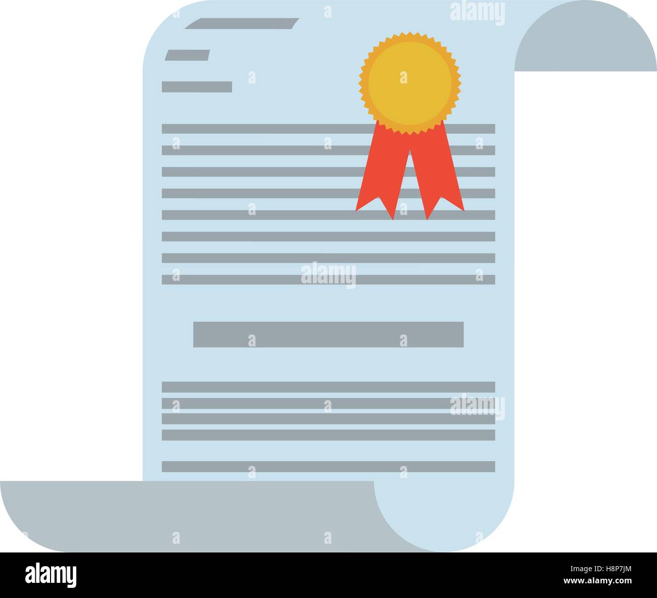 Diploma icon. Graduation university education and school theme ...