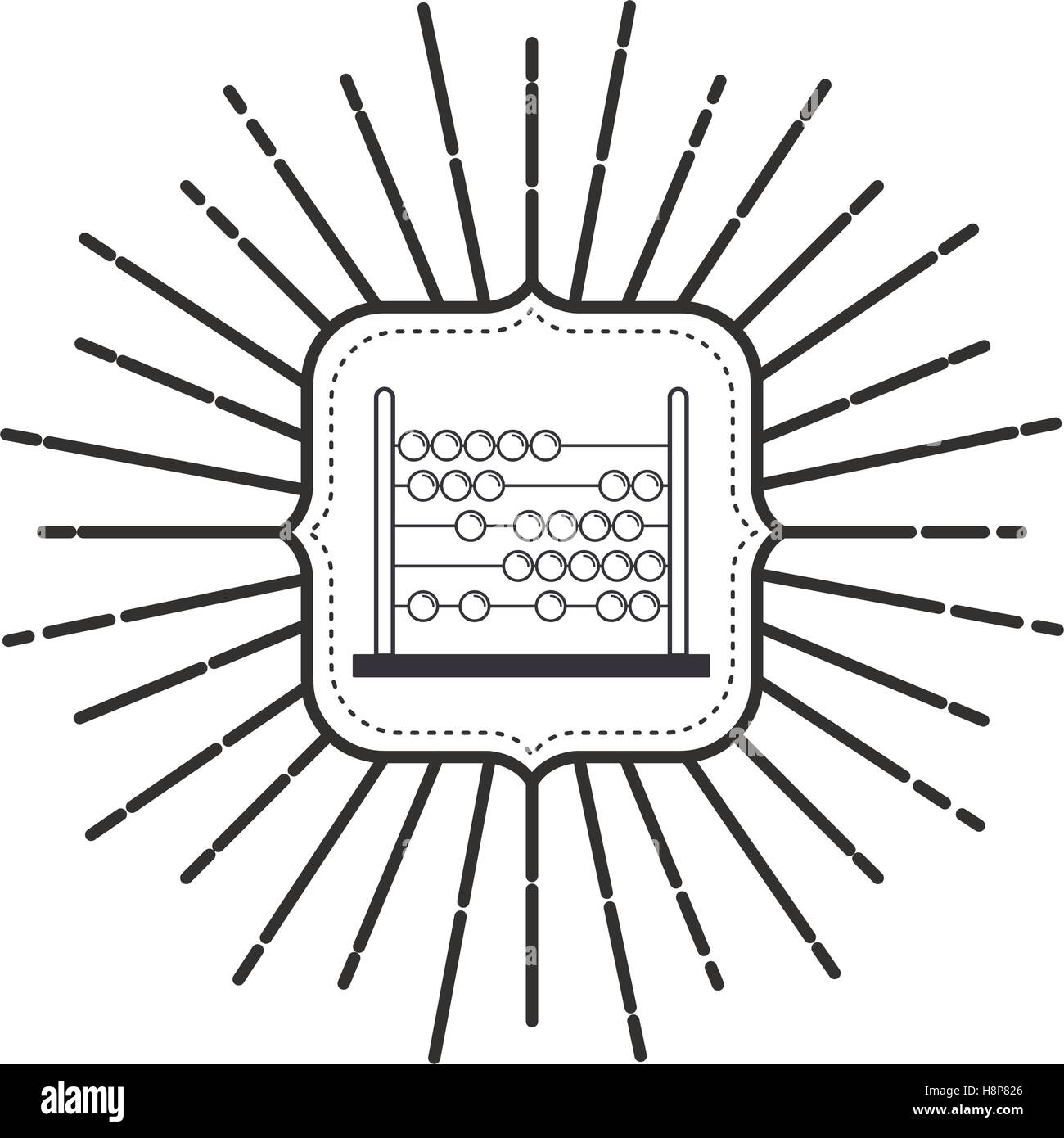 Building icon. School education learning and knowledge theme. Isolated ...
