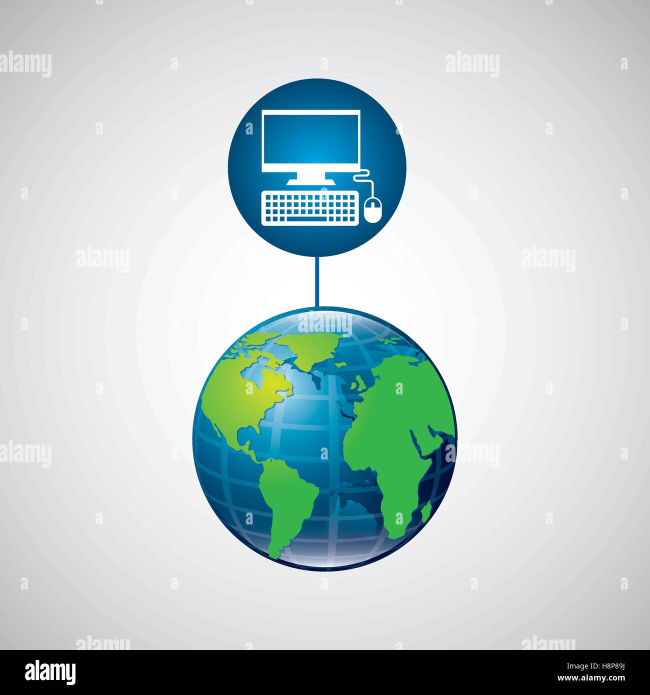 Lan manager background Stock Vector Images - Alamy