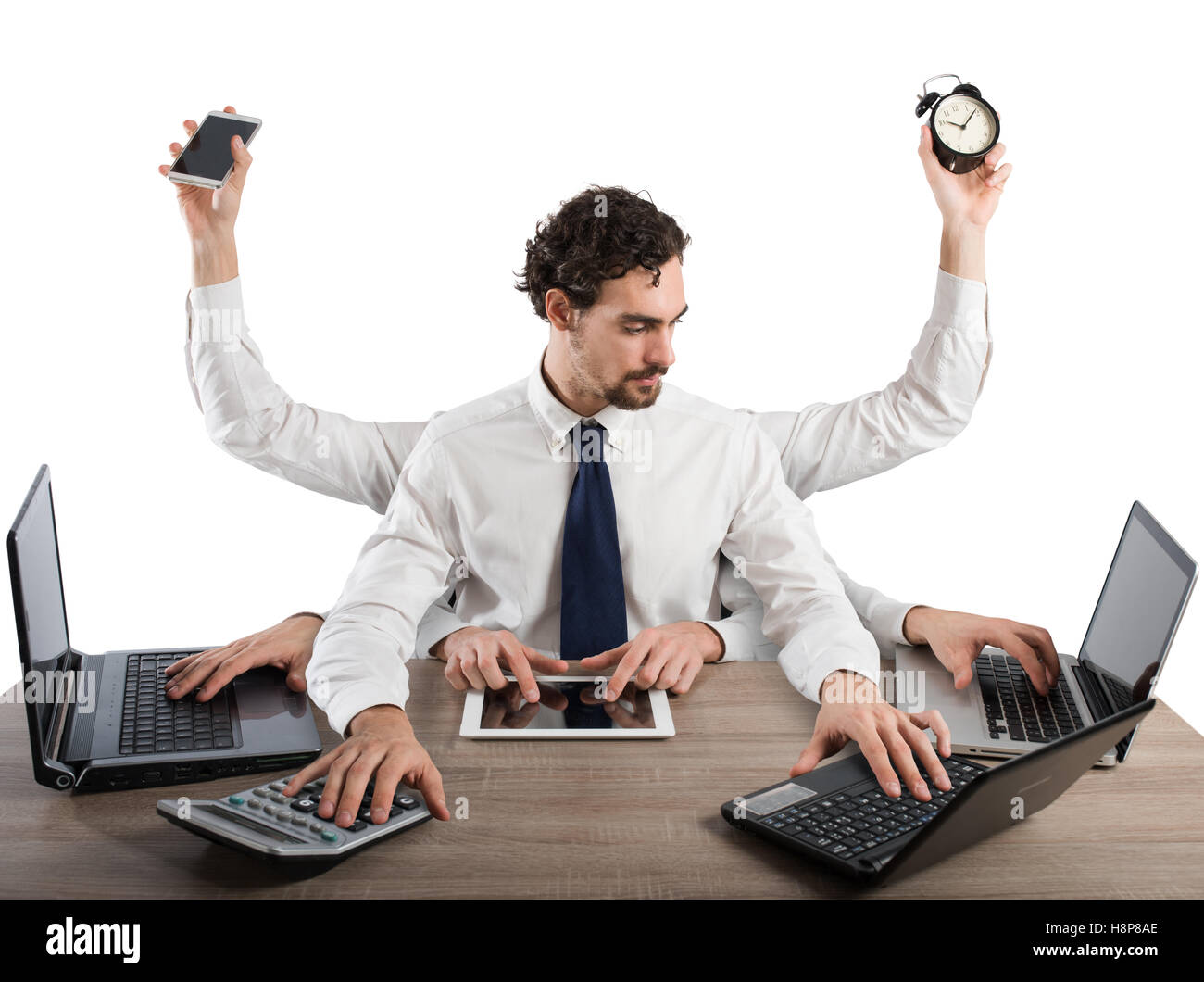 Businessman multitasking hi-res stock photography and images - Alamy Businessman multitasking hi-res stock photography and images - Alamy