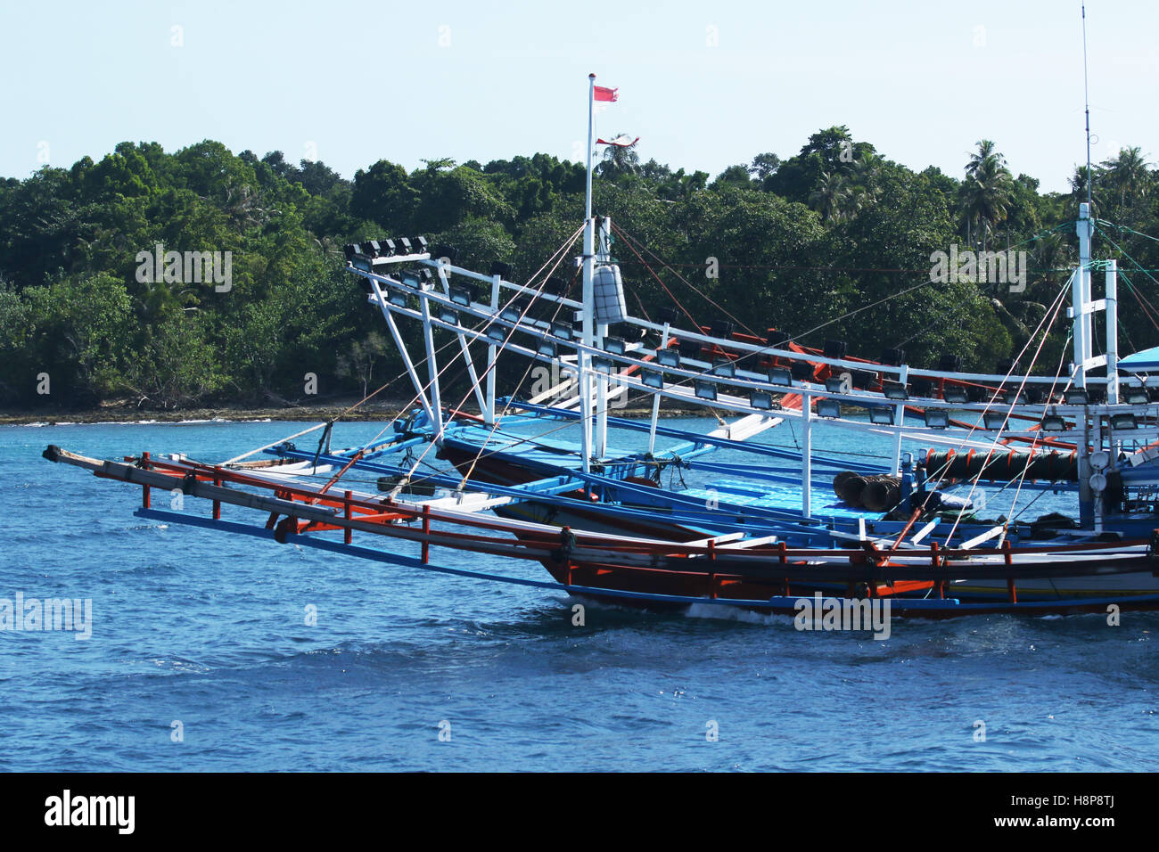 Large traditional fishing boat Stock Photo - Alamy