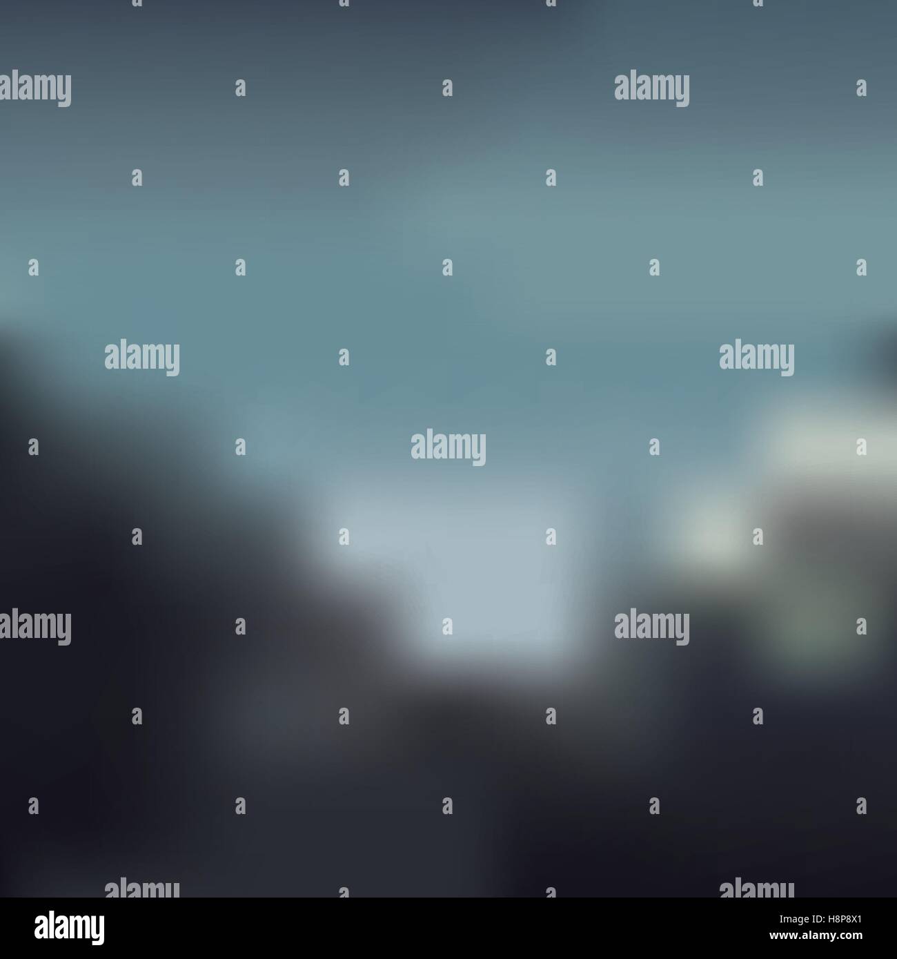 Blurred icon. Landscape nature outdoor season and travel theme. Vector ...