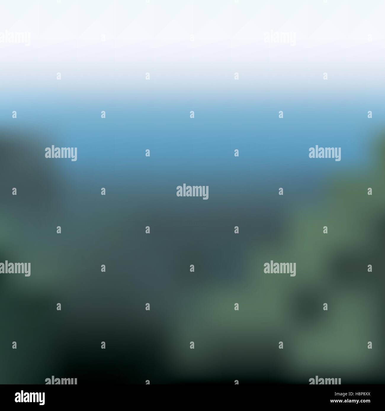 Blurred icon. Landscape nature outdoor season and travel theme. Vector ...