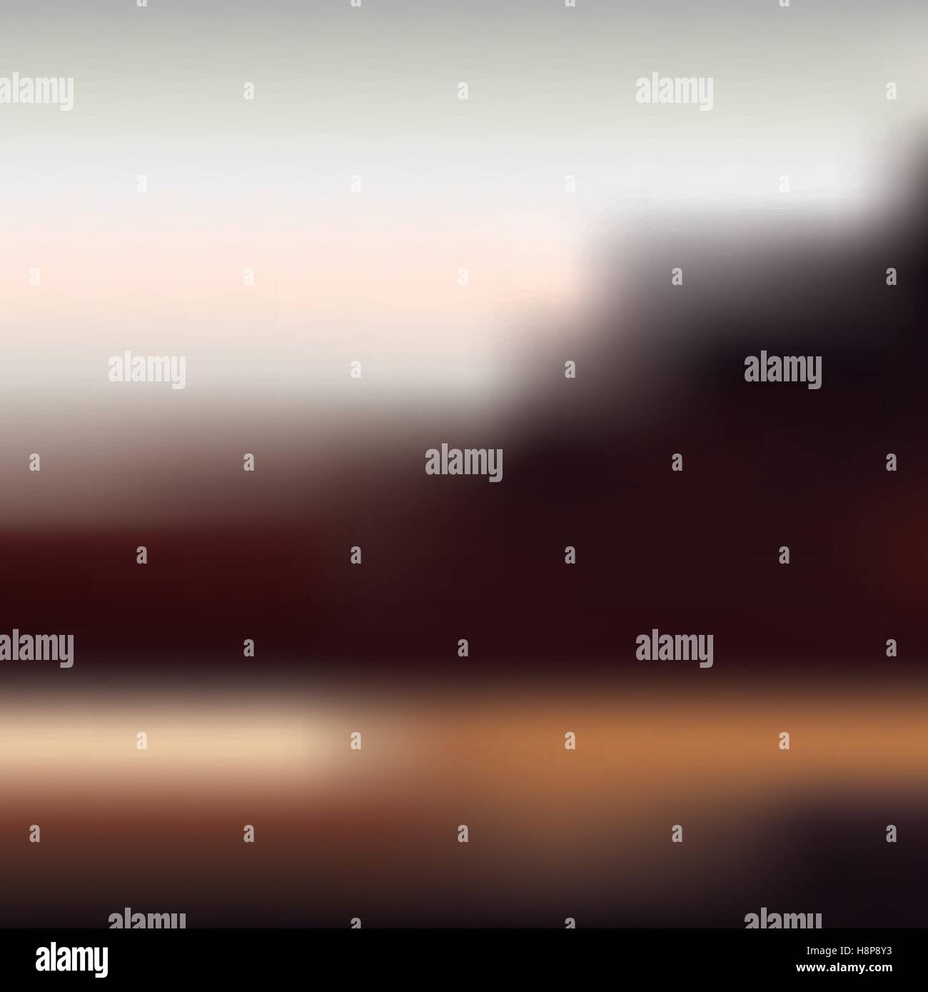 Blurred icon. Landscape nature outdoor season and travel theme. Vector ...