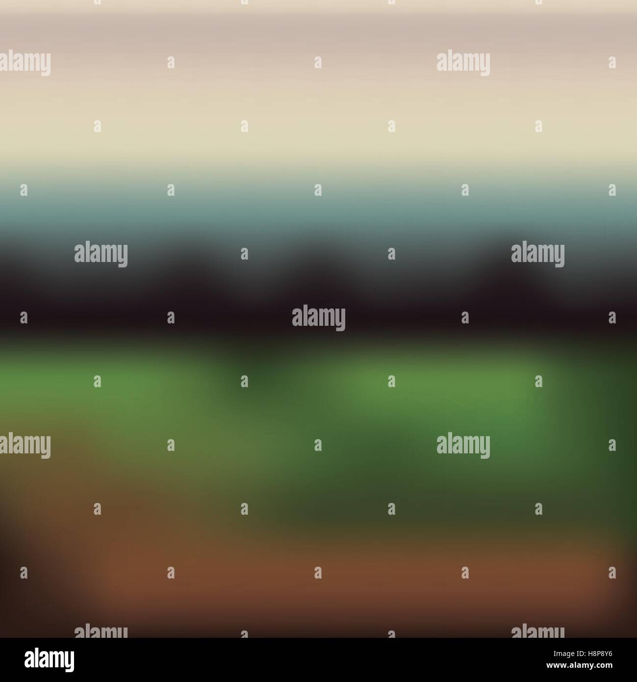 Blurred icon. Landscape nature outdoor season and travel theme. Vector ...