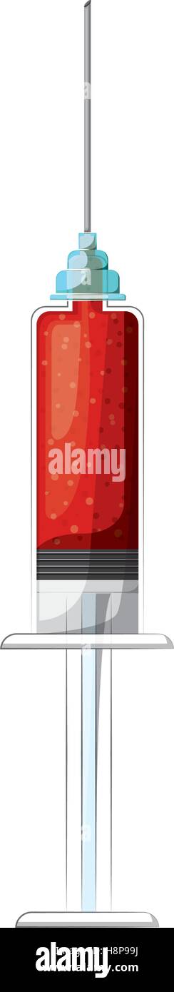 Injection icon. Medical health care and hospital theme. Isolated design ...