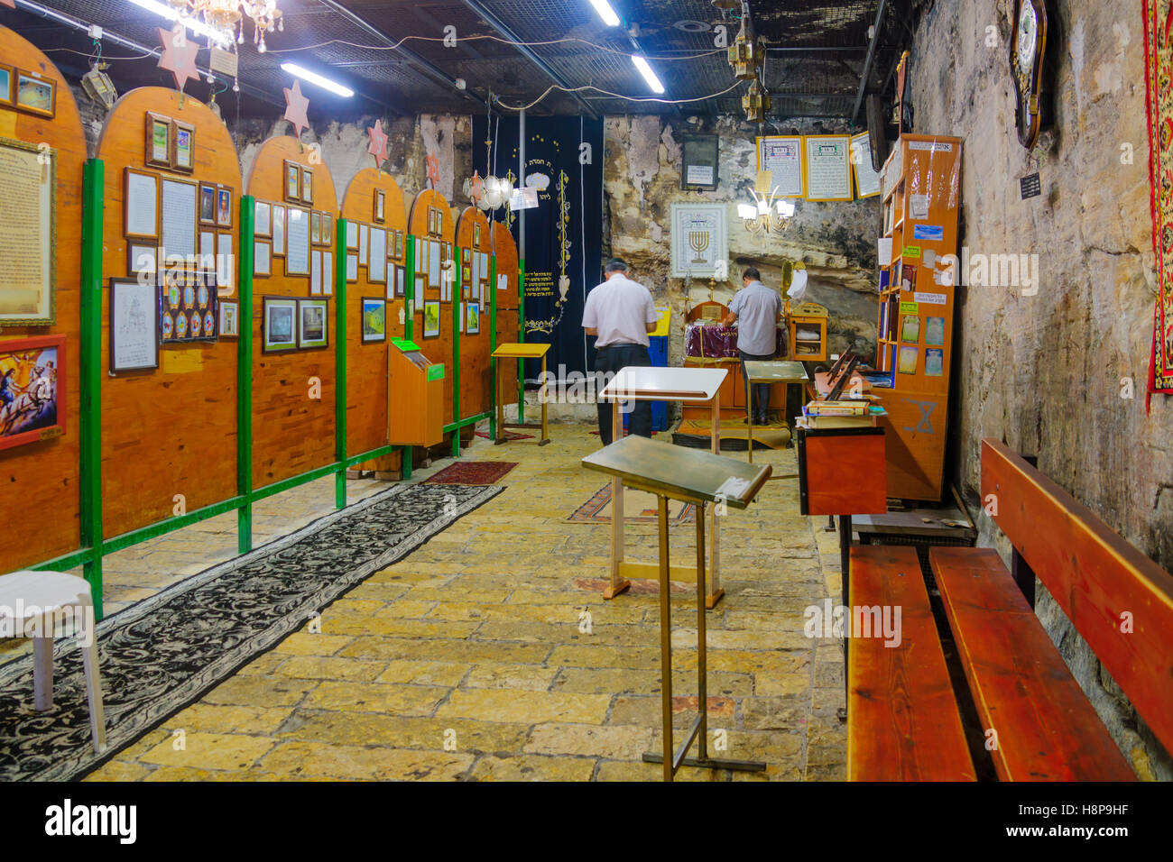 Elijah's cave haifa hi-res stock photography and images - Alamy