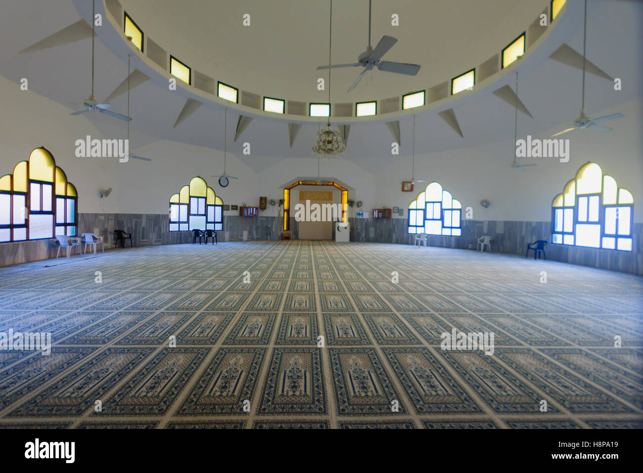 HAIFA, ISRAEL - DECEMBER 09, 2014: The Mahmood Mosque of the Ahmadiyya ...