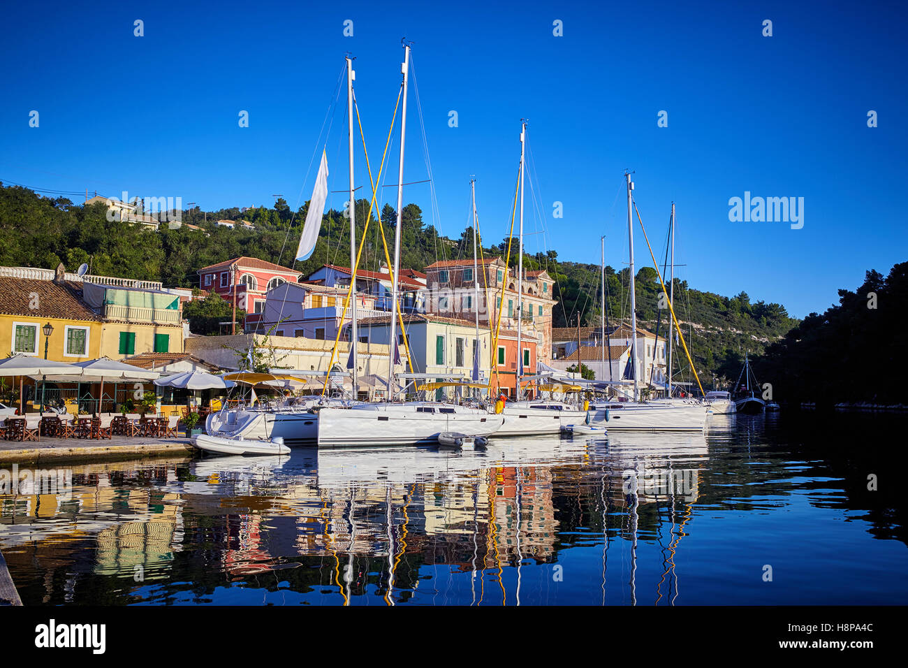 Paxoi island in Greece at summer Stock Photo - Alamy