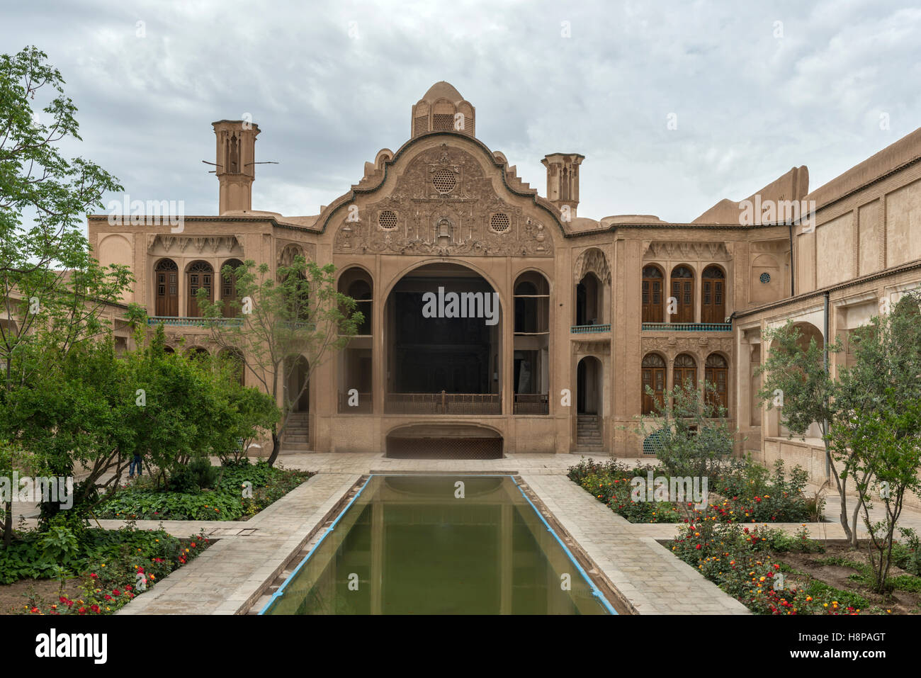 Tabatabaei House Kashan Iran Stock Photo - Alamy