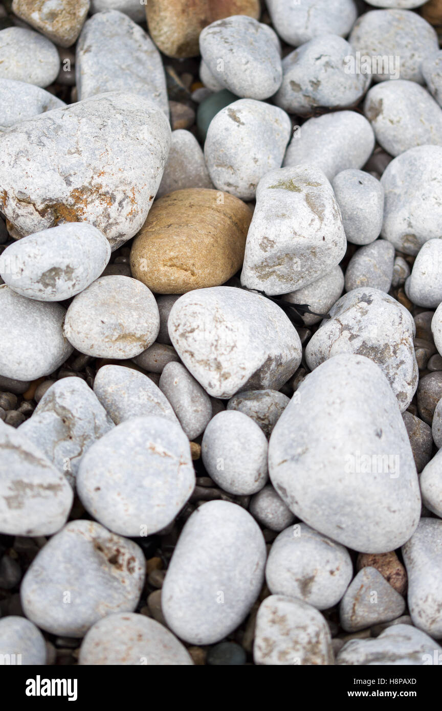 Close up of pebbles on a beach Stock Photo - Alamy