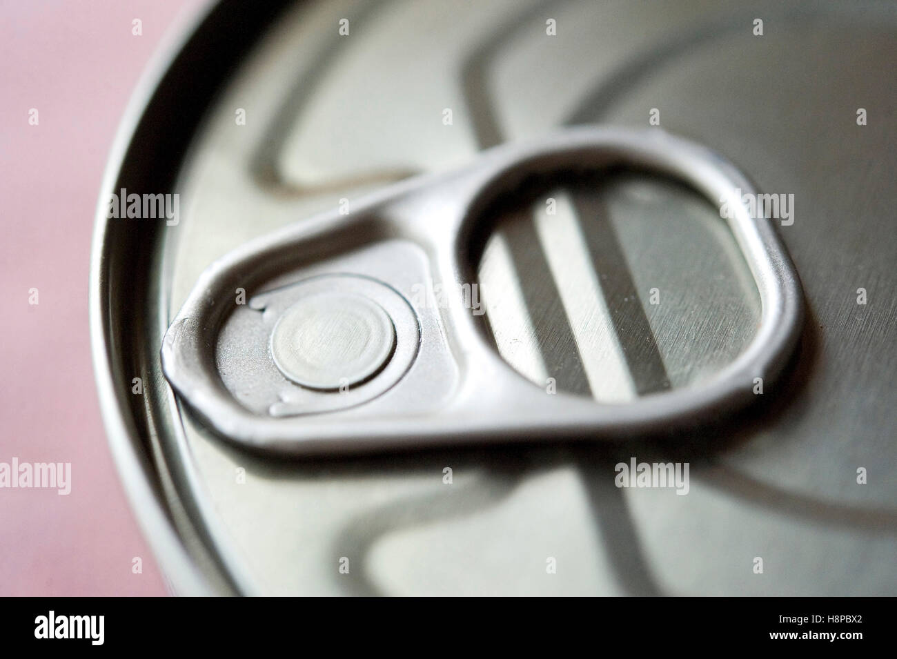 Detail of a can Stock Photo - Alamy