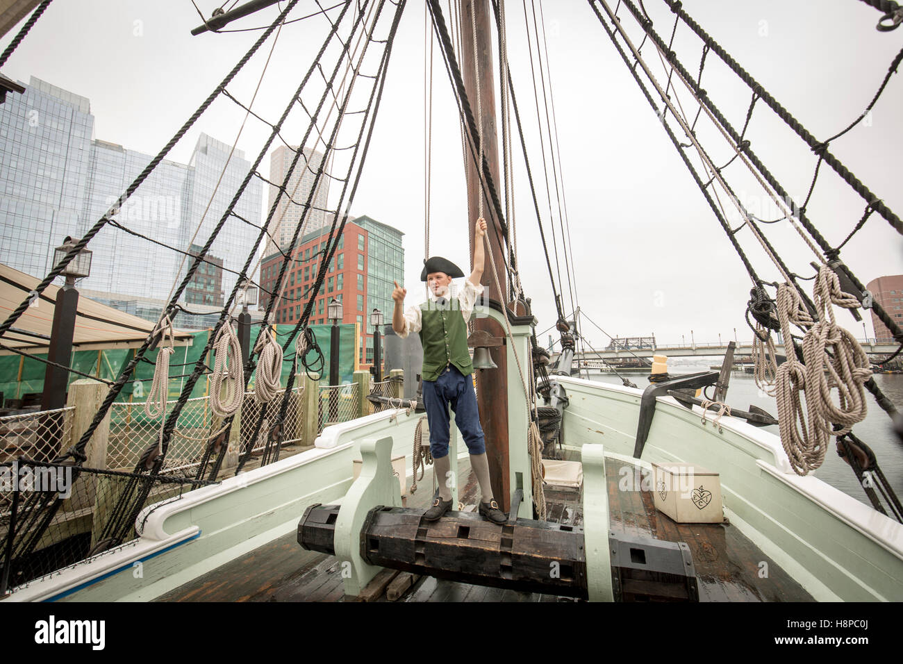 Boston Tea Party Museum Stock Photo - Alamy