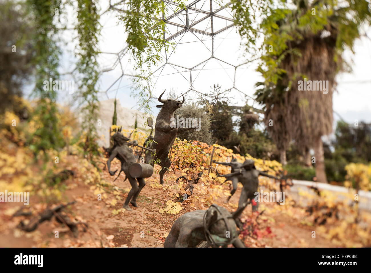 The Eden Project, Med Biome Stock Photo - Alamy