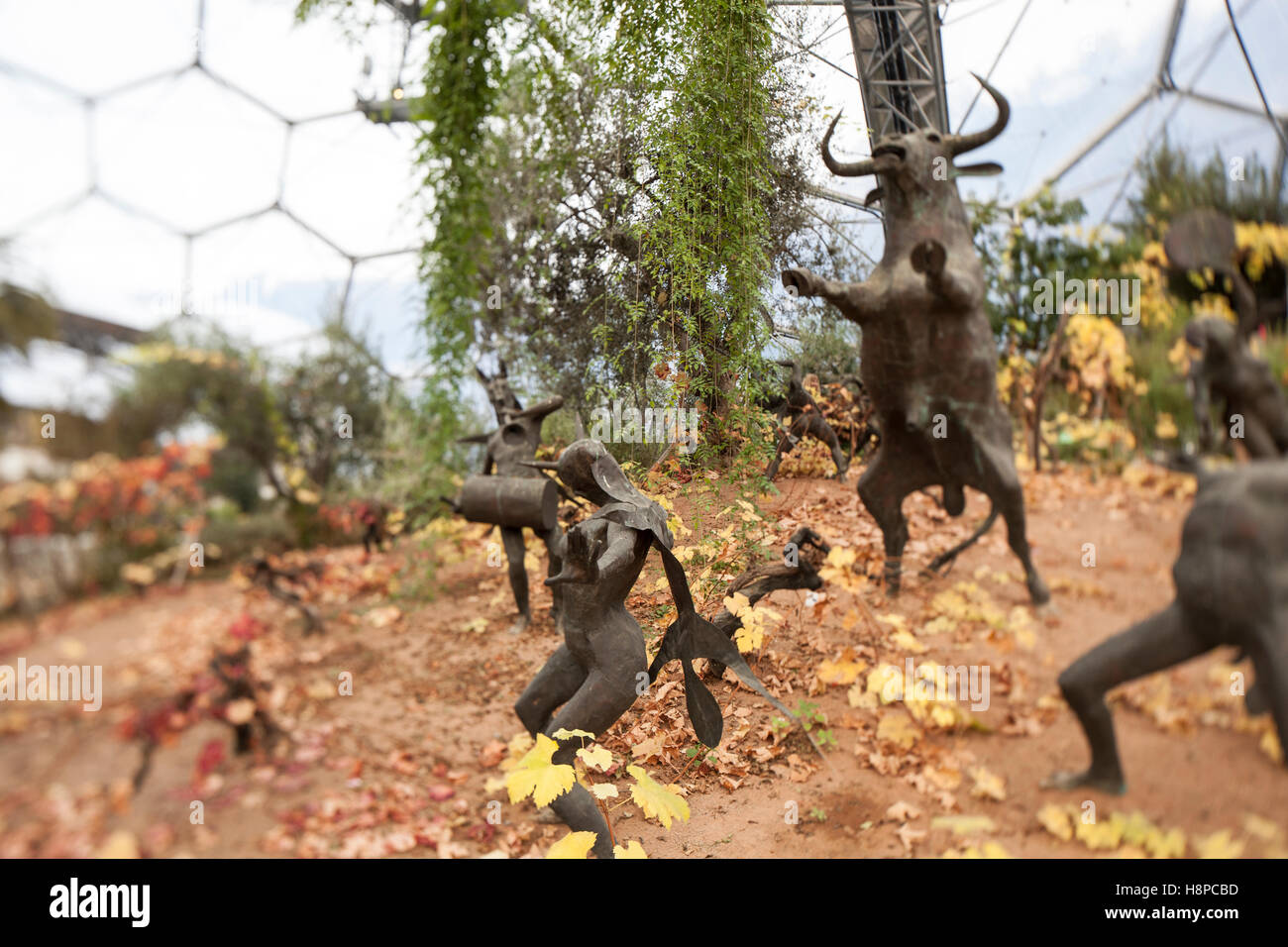 The Eden Project, Med Biome Stock Photo - Alamy