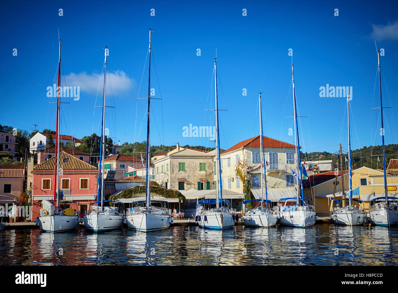 Paxoi island in Greece at summer Stock Photo - Alamy