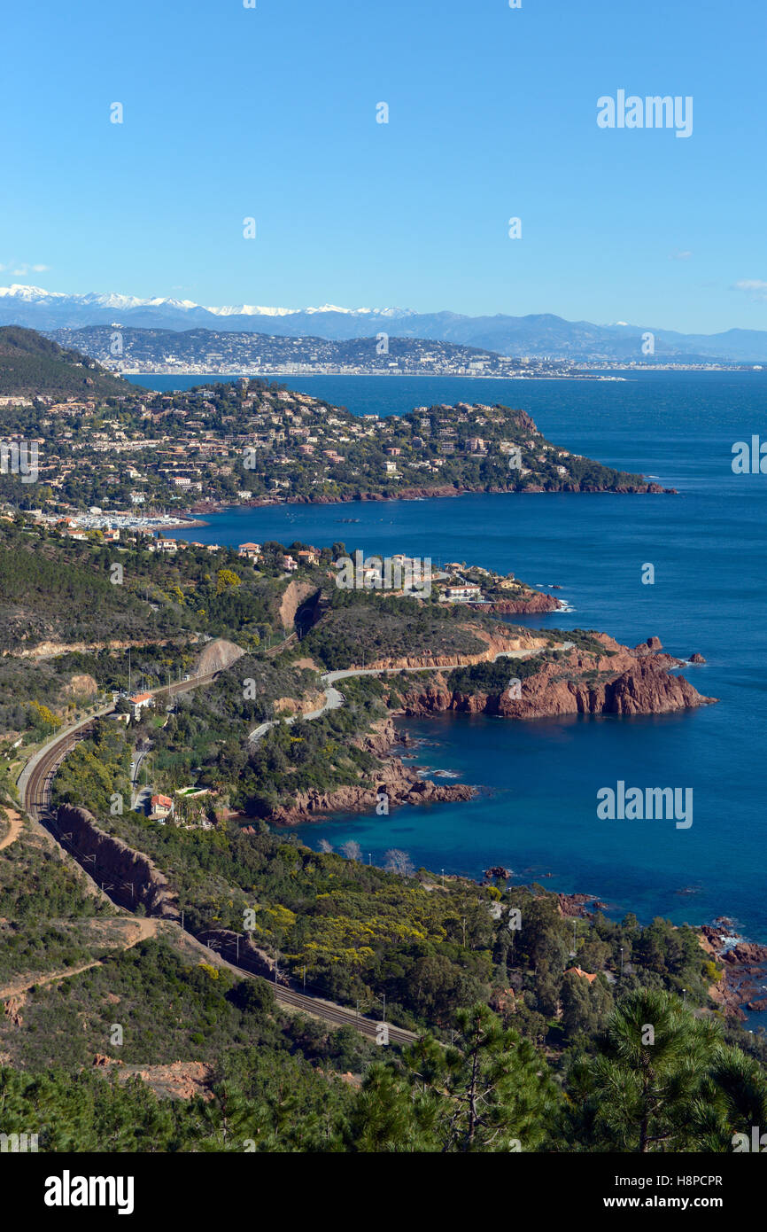 The Esterel Massif (south-eastern France Stock Photo - Alamy