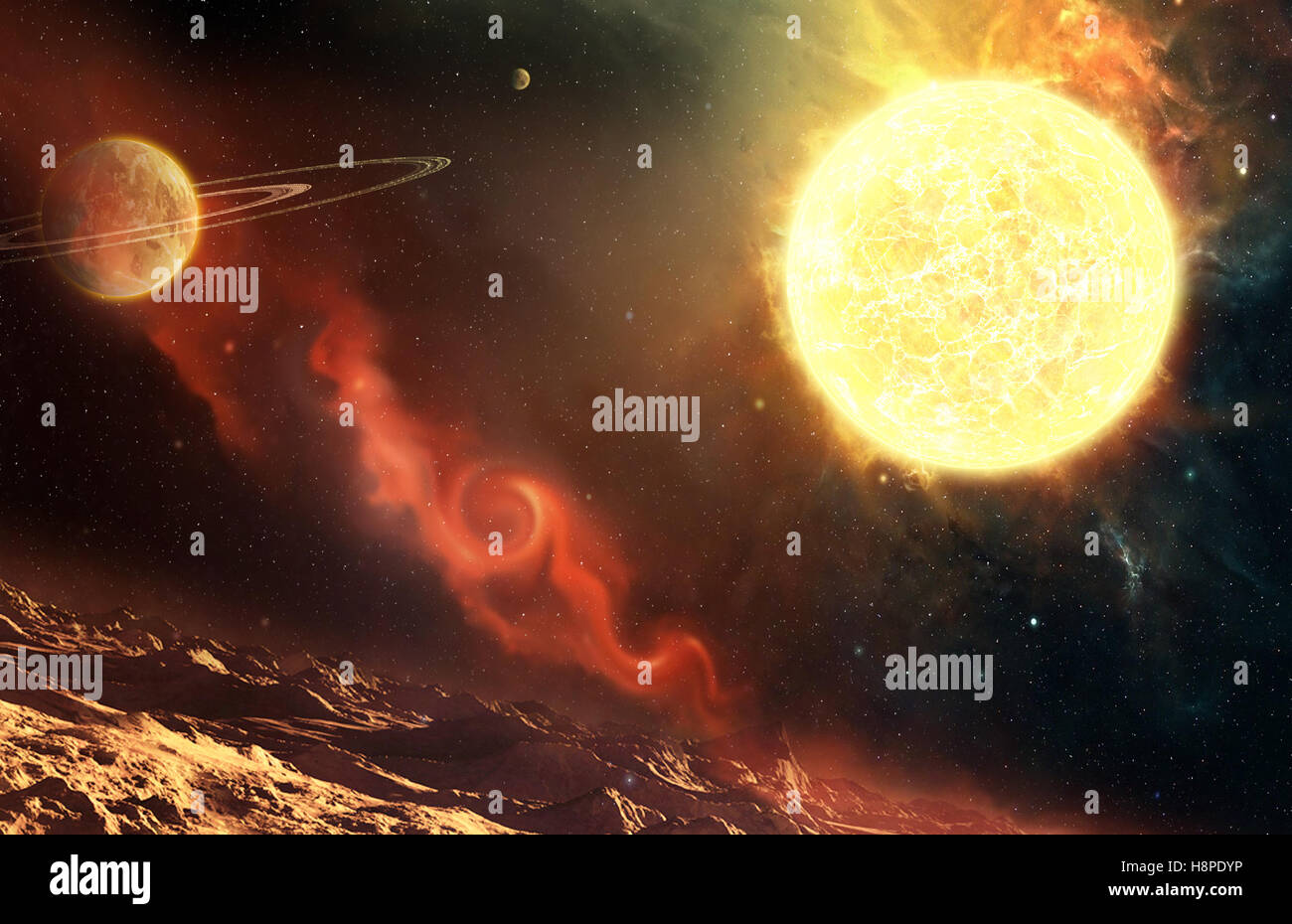 Star of Solarii II Stock Photo - Alamy