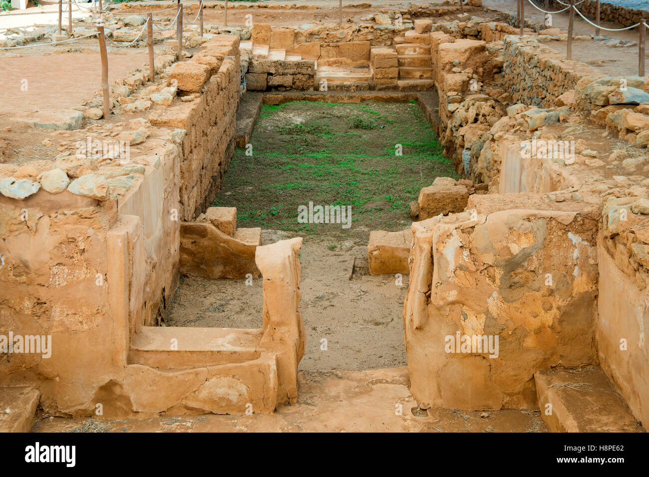 Griechenland, Kreta, Malia, Minoan Palace Stock Photo - Alamy