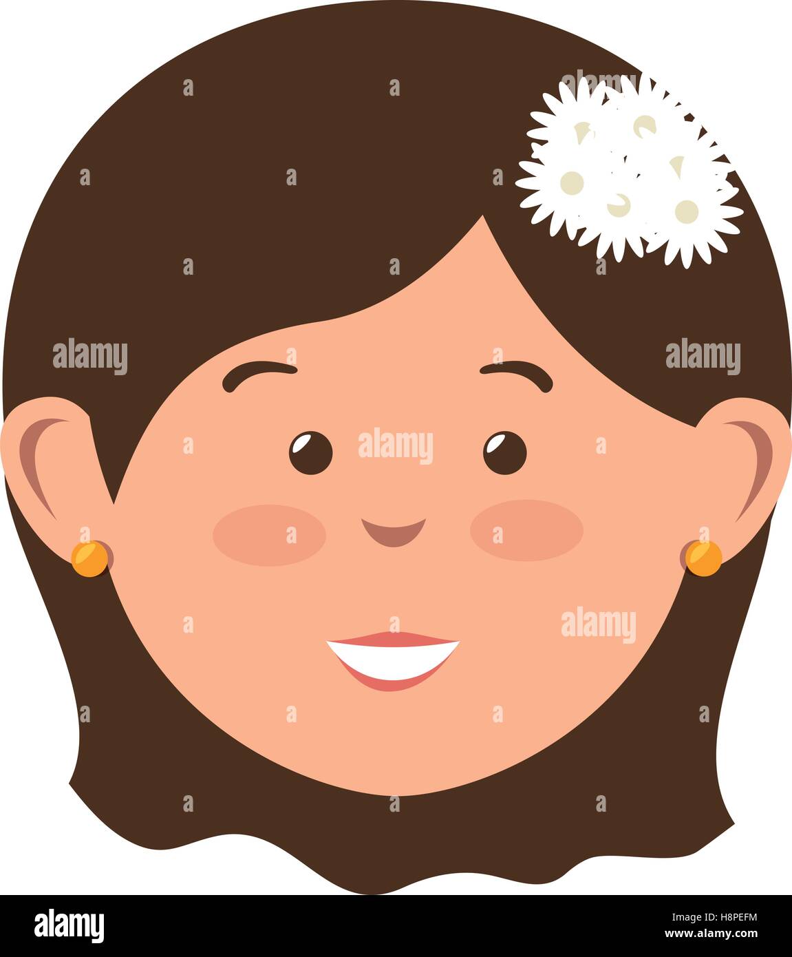 wife character with married suit vector illustration design Stock ...