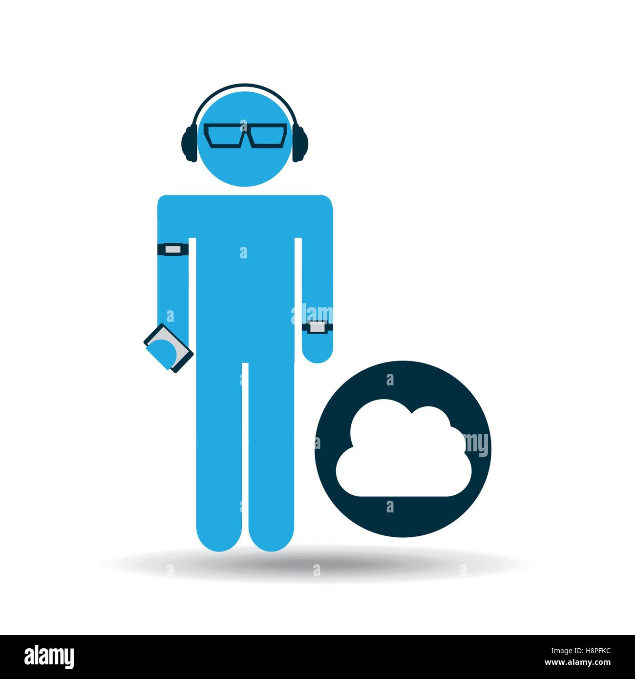 Flexible smartphone and wrist hi-res stock photography and images - Alamy