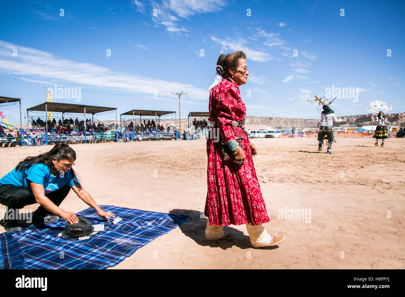 Navajo Nation, Window Rock, AZ. USA. Navajo Nation Fair. Navajo Elders ...