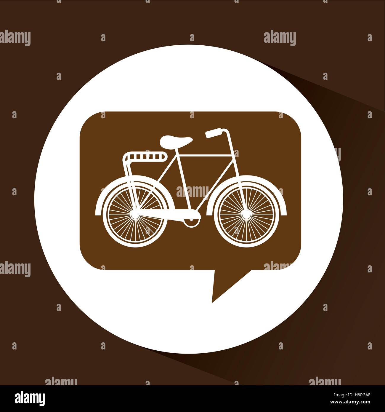 Fixed motorcycle Stock Vector Images - Alamy