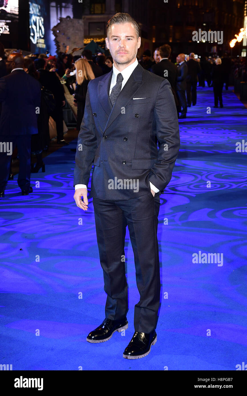 Josh Cowdery attending the Fantastic Beasts and Where to Find Them ...