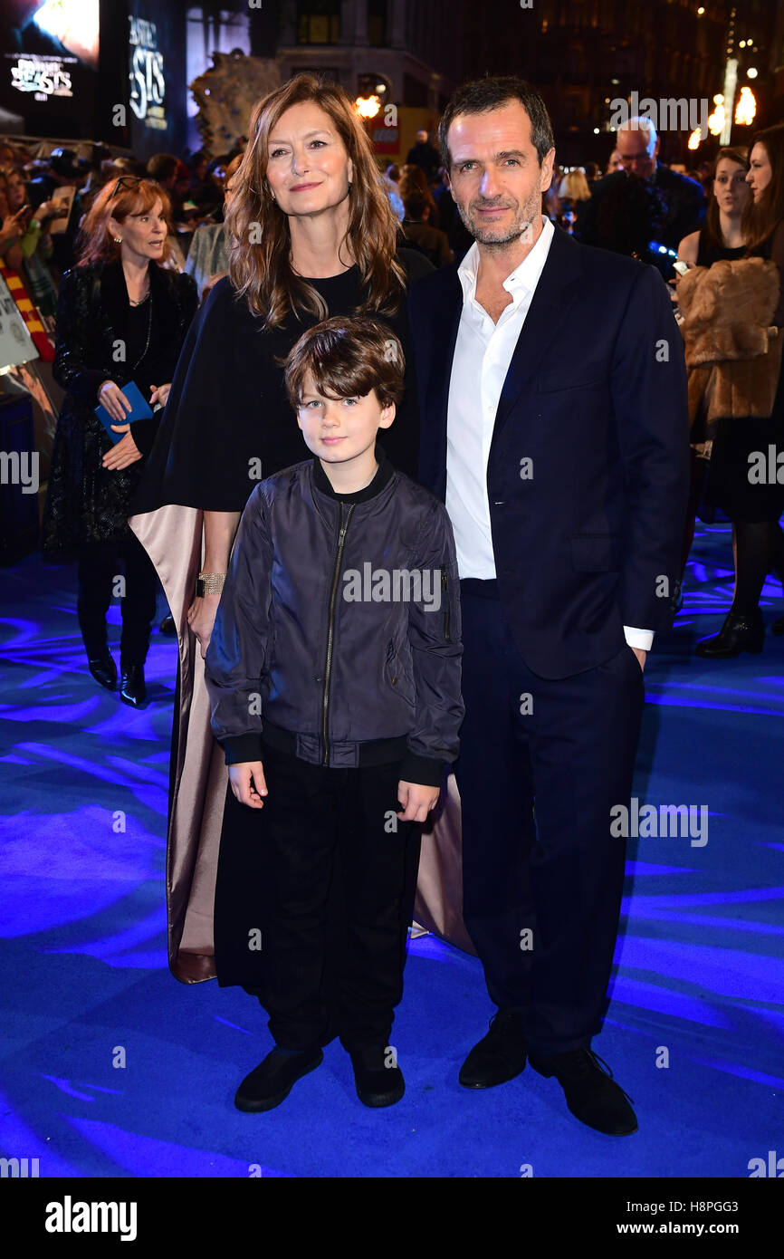 David Heyman and Rose Heyman attending the Fantastic Beasts and Where ...