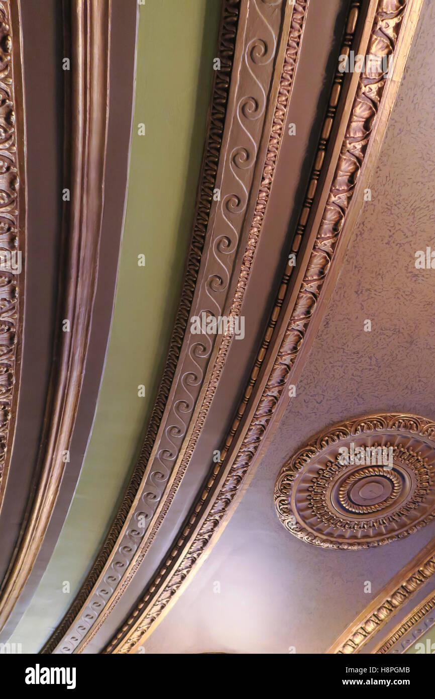 Interior ceiling of national theatre hi-res stock photography and ...