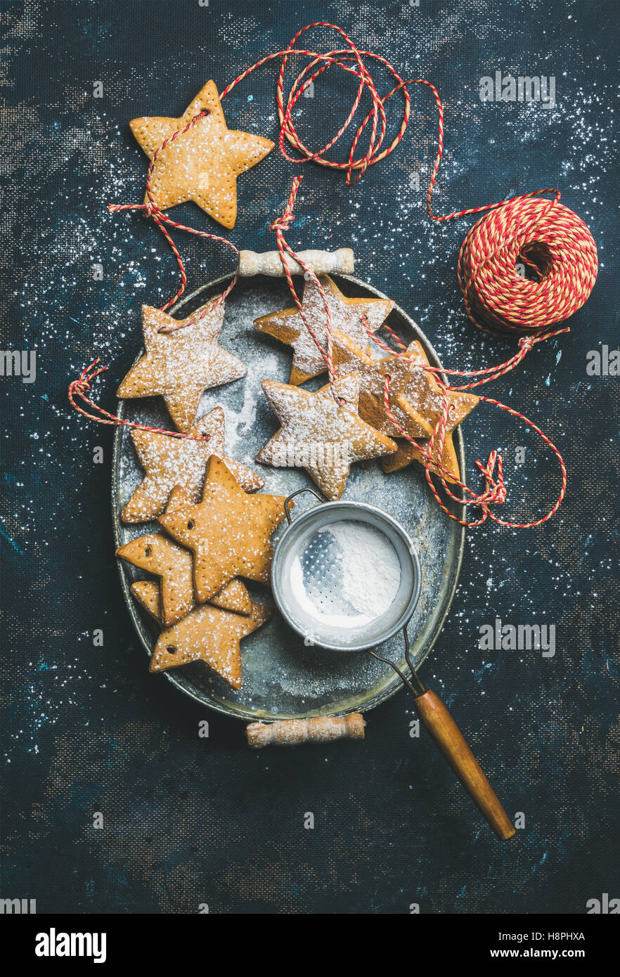 Oval shaped biscuit hi-res stock photography and images - Alamy