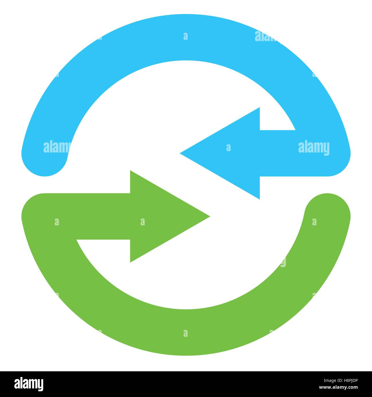 Interconnected circular Cut Out Stock Images & Pictures - Alamy