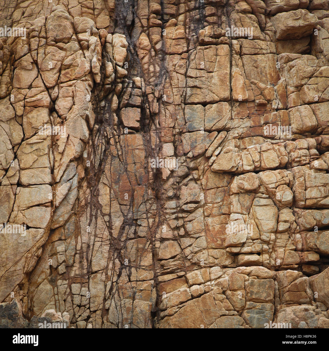 Cracked rock texture Stock Photo - Alamy