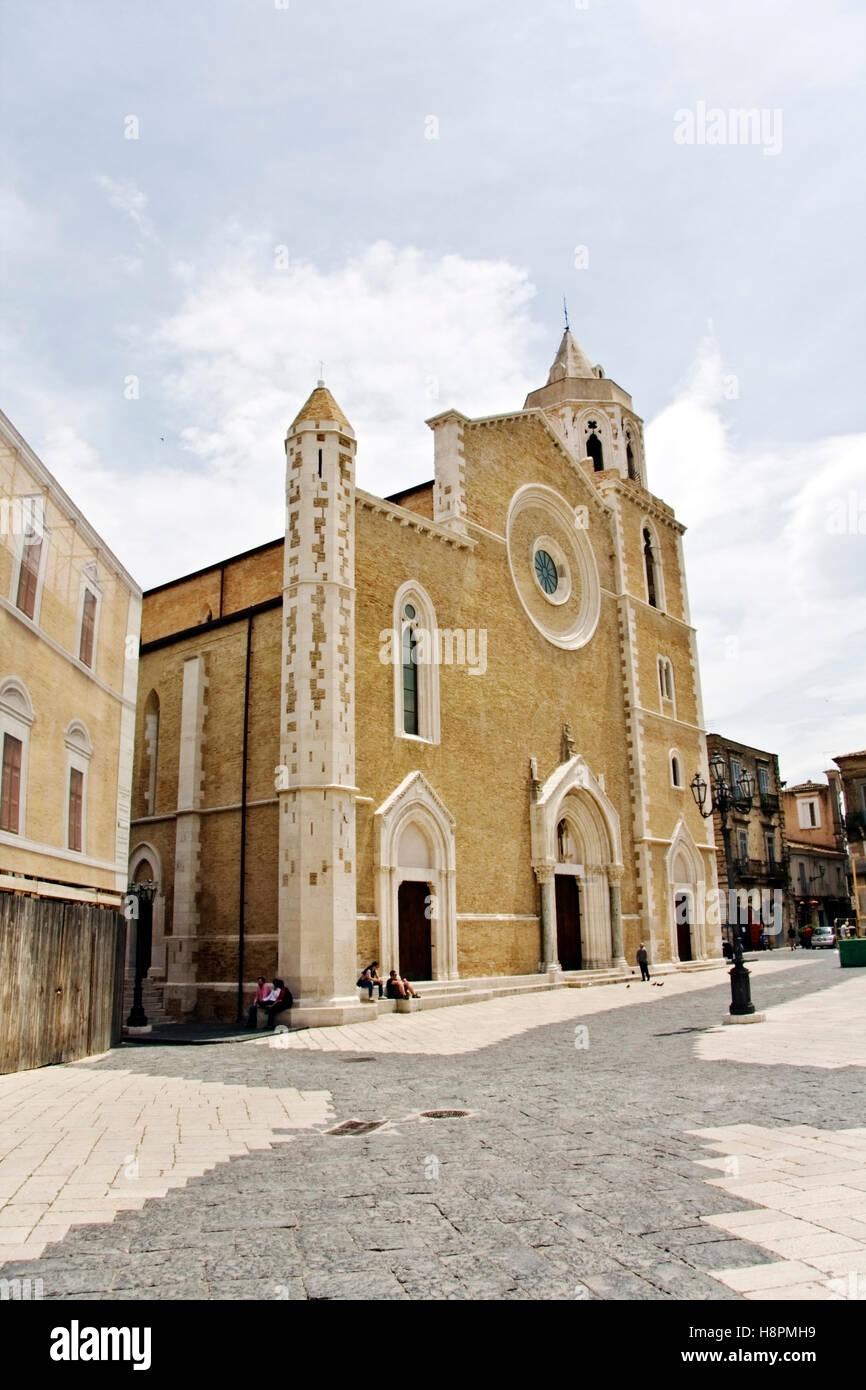 Cathedral, Duomo, Gothic church in Lucera, Foggia, Apulia, Puglia ...
