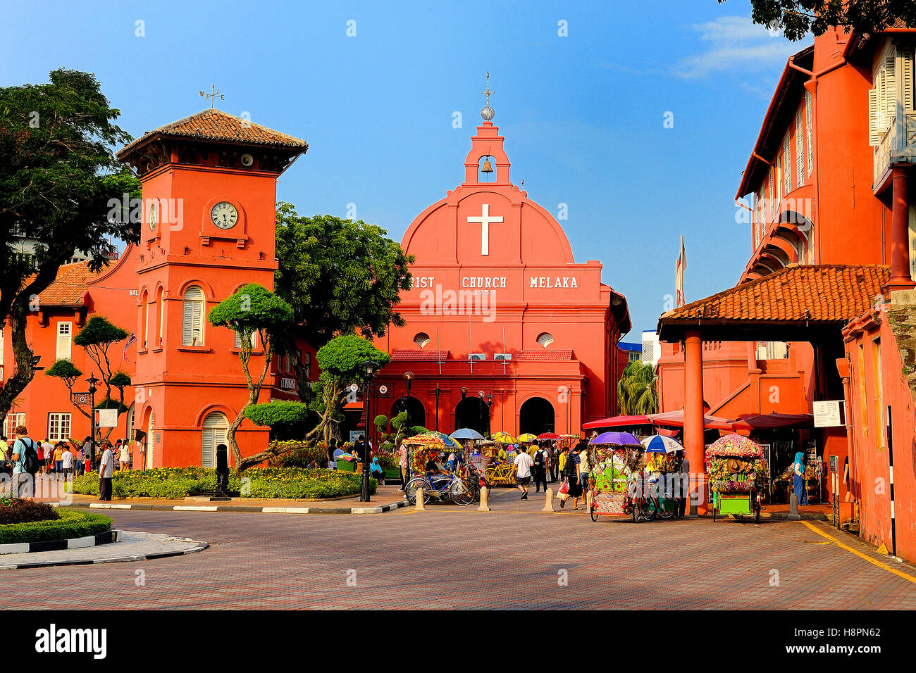 Red square in malacca hi-res stock photography and images - Alamy