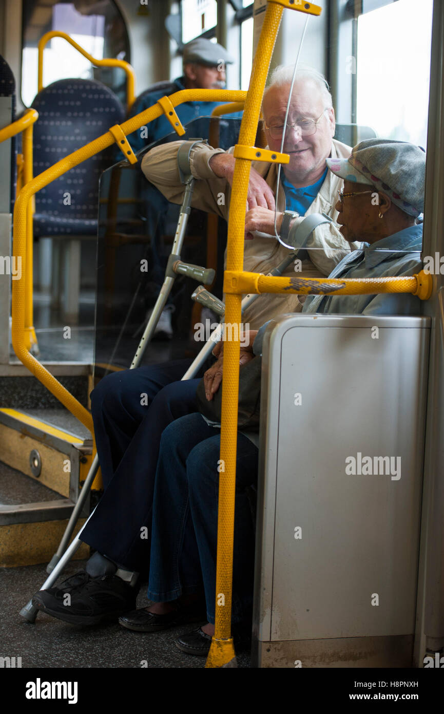 Bus Priority Seating High Resolution Stock Photography and Images - Alamy